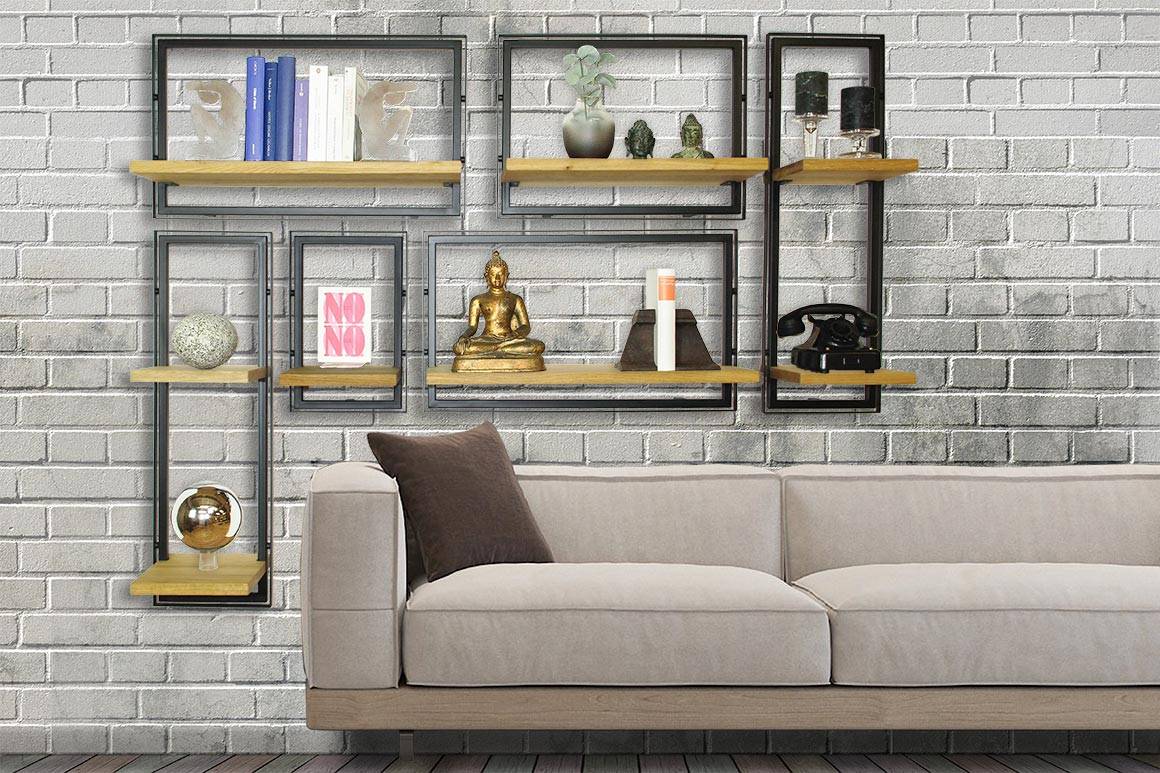 Wandregal Hängeregal DecoMate